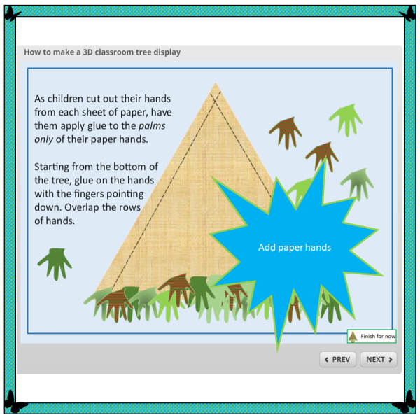 How to make a 3D classroom tree display – readilearn