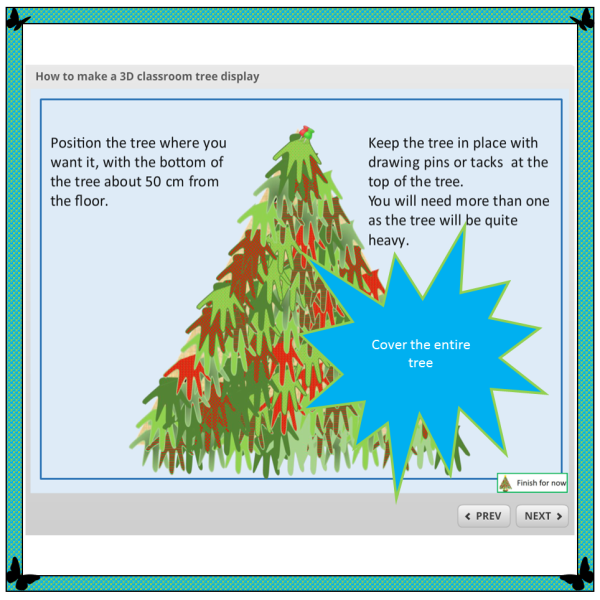 How to make a 3D classroom tree display – readilearn