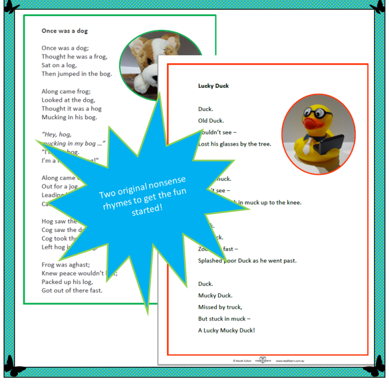 Animal Rhyme Time – readilearn