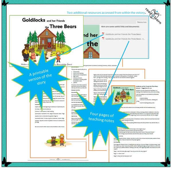 Goldilocks and her Friends the Three Bears – readilearn