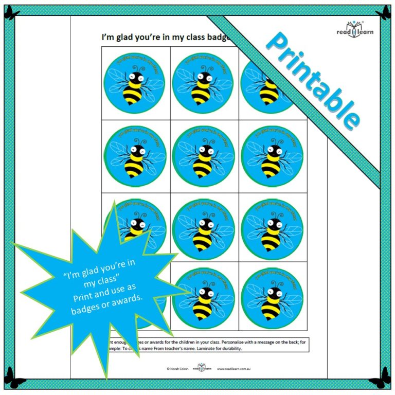 I’m glad you’re in my class – badges and awards – readilearn