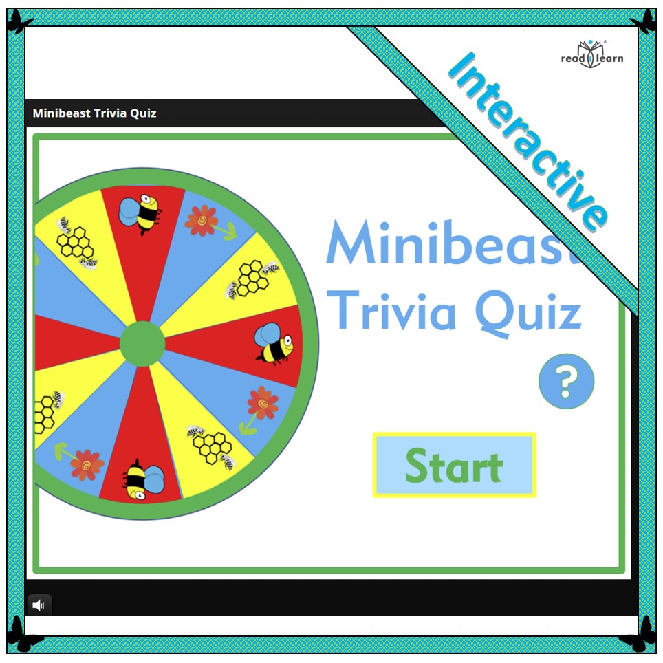 Minibeast Trivia Quiz – readilearn