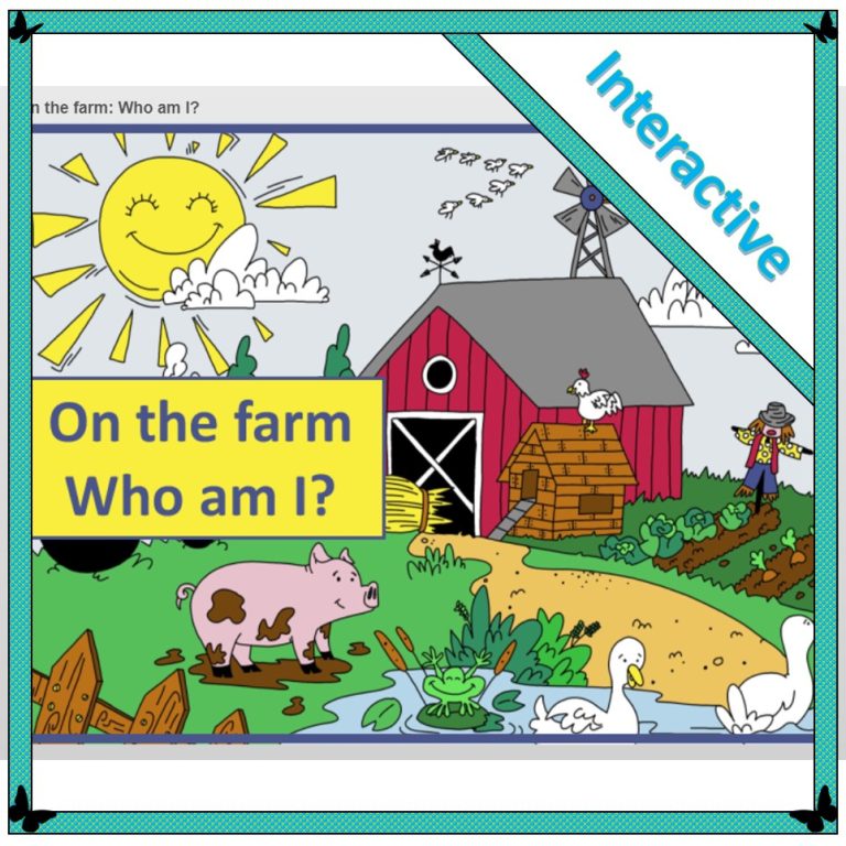 On the farm Who am I? – readilearn