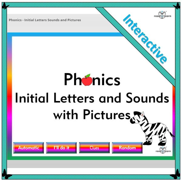 Phonics – Initial Letters, Sounds and Pictures – readilearn