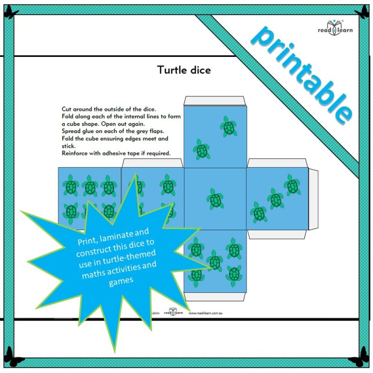 Turtle dice – readilearn