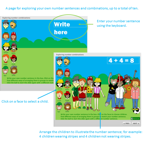 Exploring number combinations – readilearn
