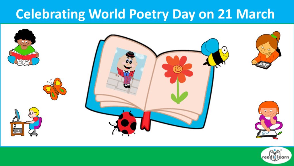 Celebrating World Poetry Day on 21 March – readilearn