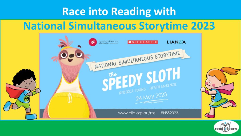 Race into Reading with National Simultaneous Storytime 2023 – readilearn