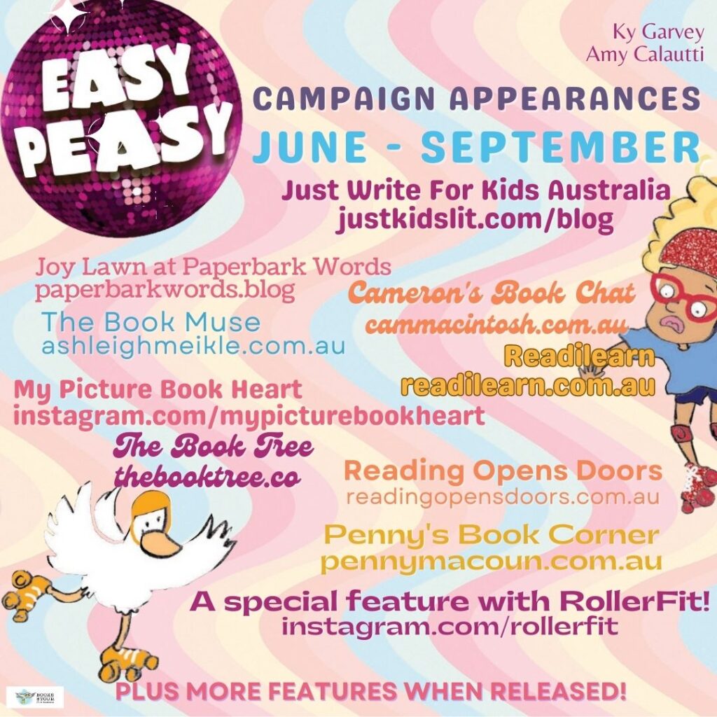 Easy Peasy by Ky Garvey and Amy Calautti – a review – readilearn