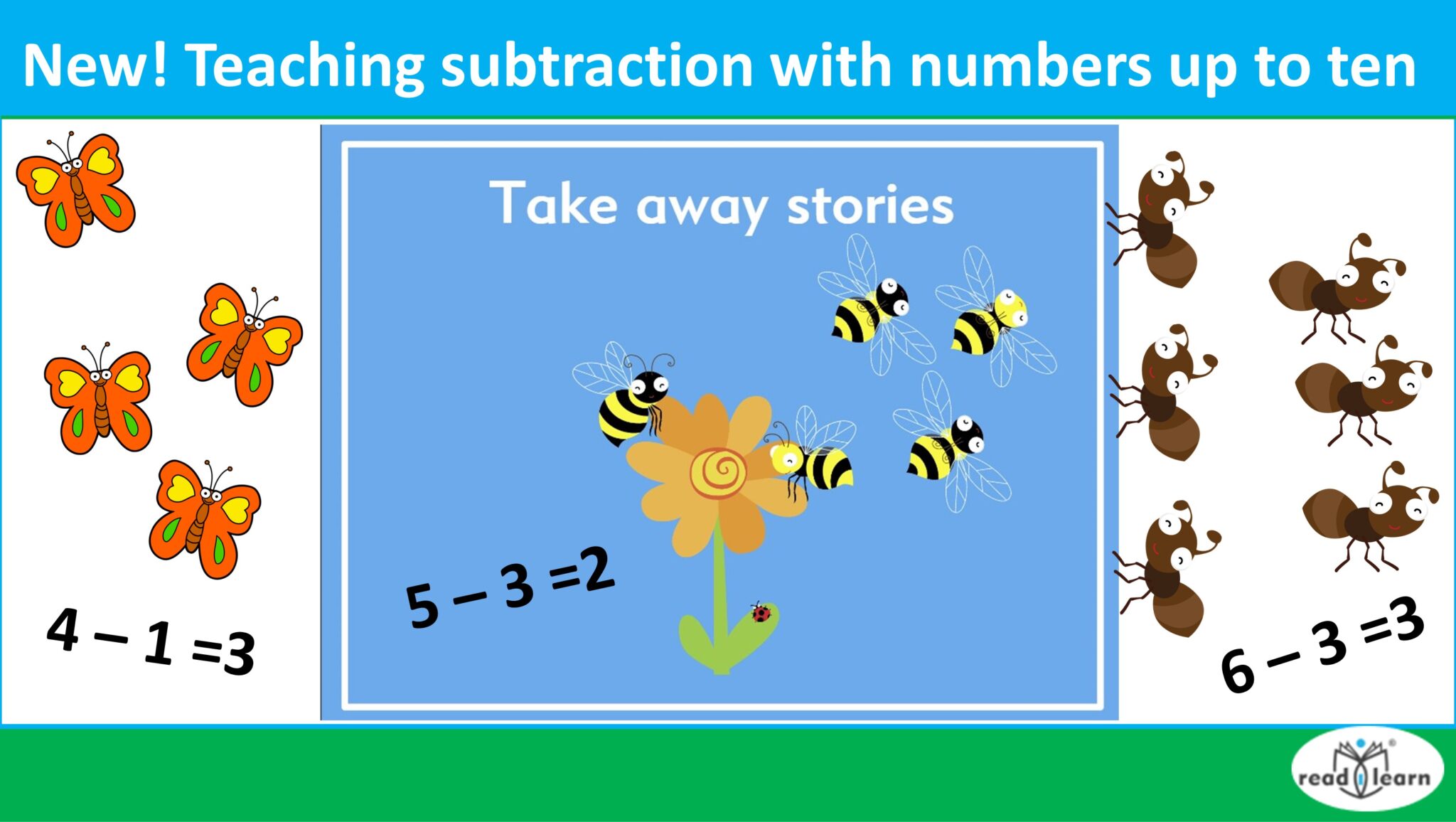New! Teaching subtraction with numbers up to ten – readilearn