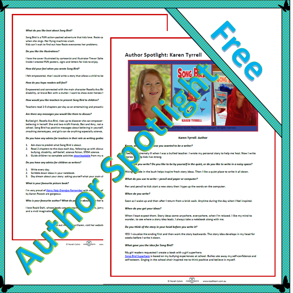 Andy and Ghost Boy by Karen Tyrrell – a review – readilearn