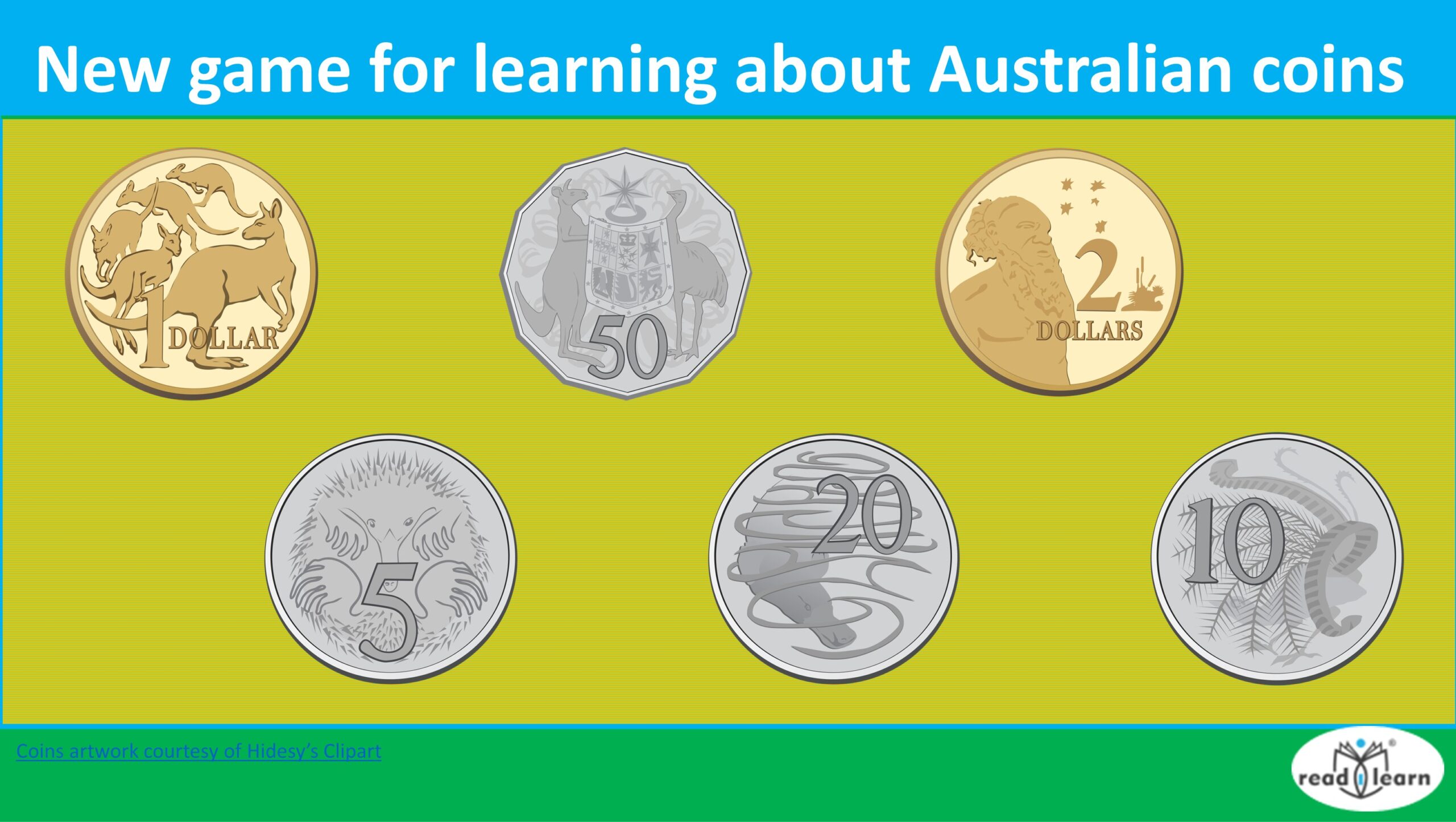 New game for learning about Australian coins – readilearn