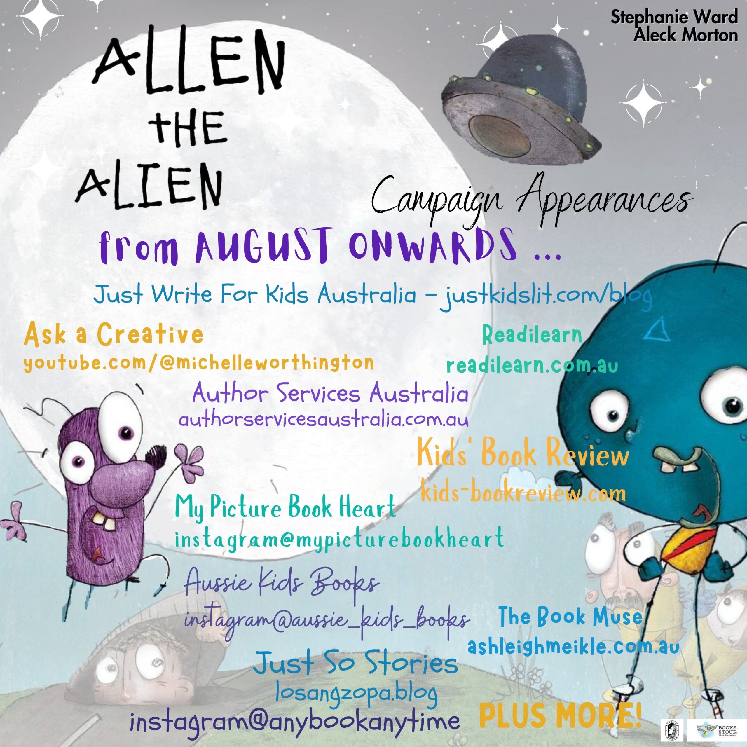 Allen the Alien by Stephanie Ward and Aleck Morton – a review – readilearn