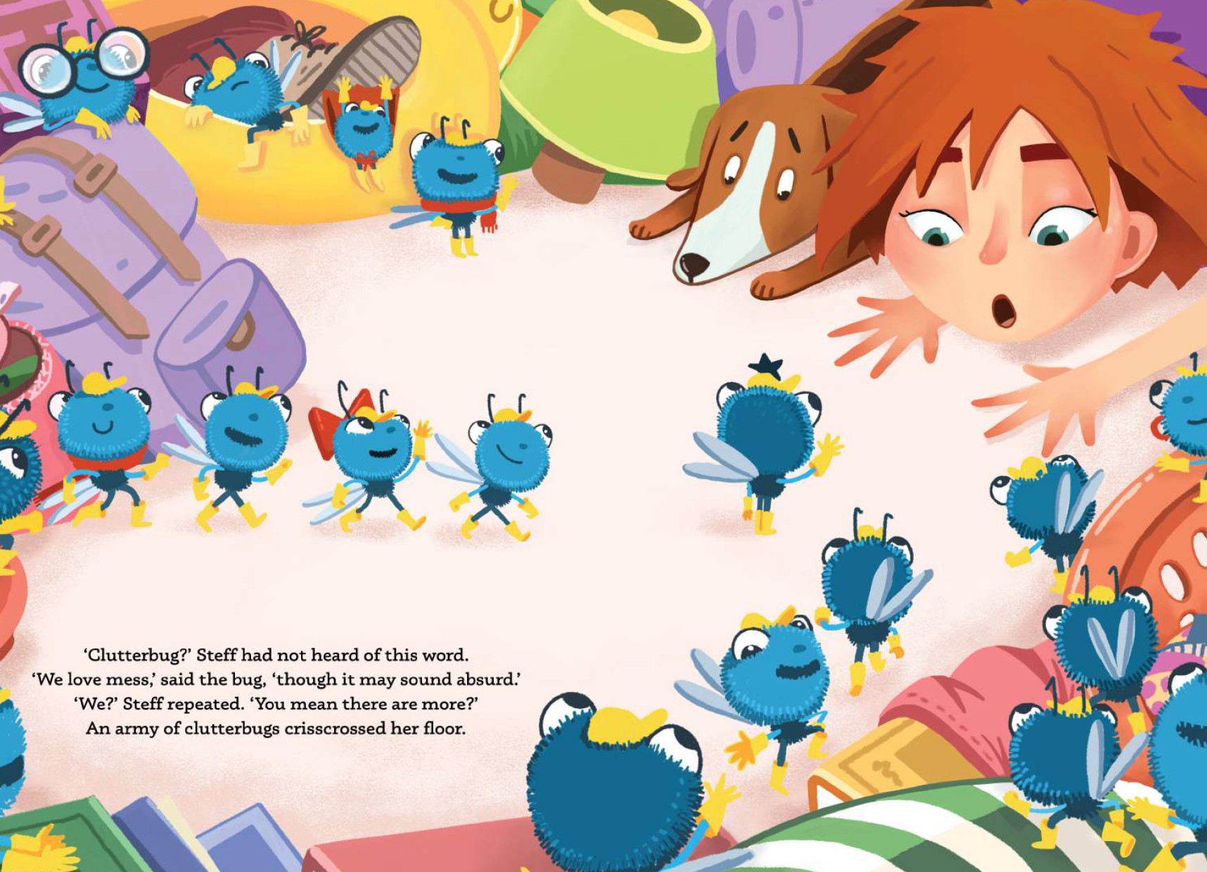Have fun decluttering with a new picture book ‘Clutterbugs’ by Maura ...