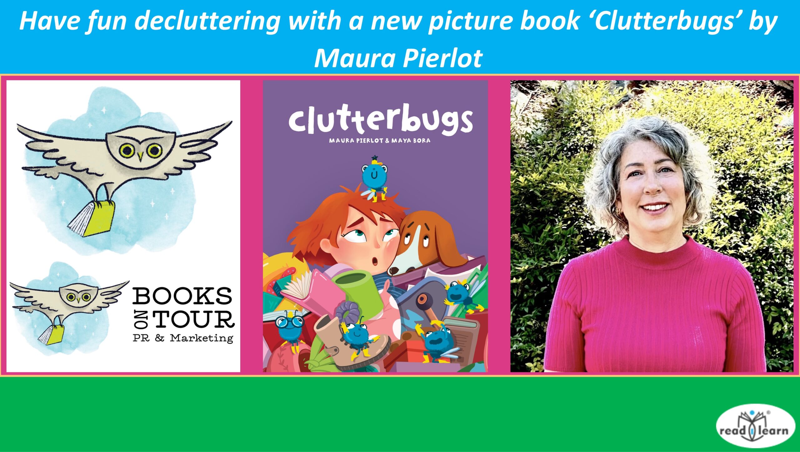 Have fun decluttering with a new picture book ‘Clutterbugs’ by Maura Pierlot – readilearn